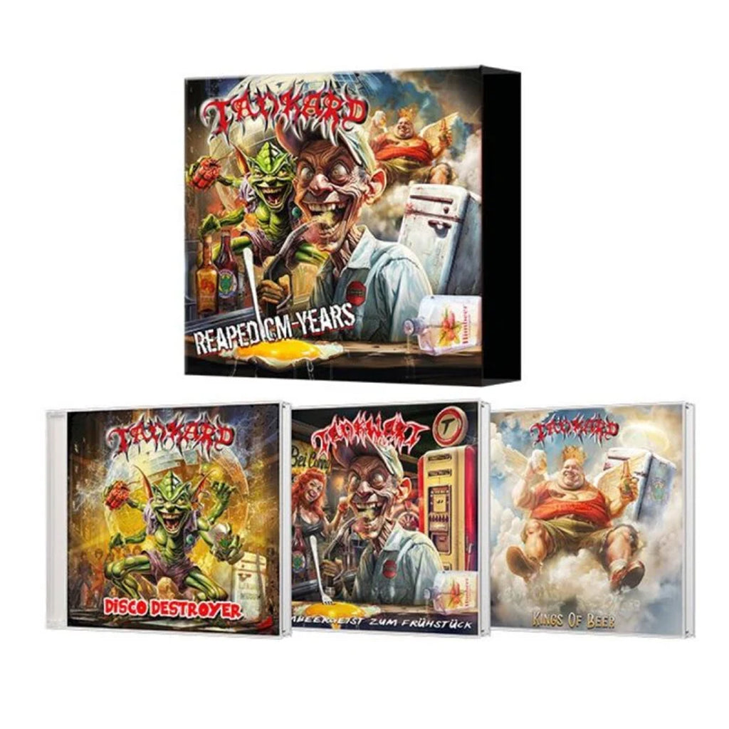 TANKARD / TANKWART - Reaped CM-Years - 3CD Box Set [OCT 18] – Spindizzy