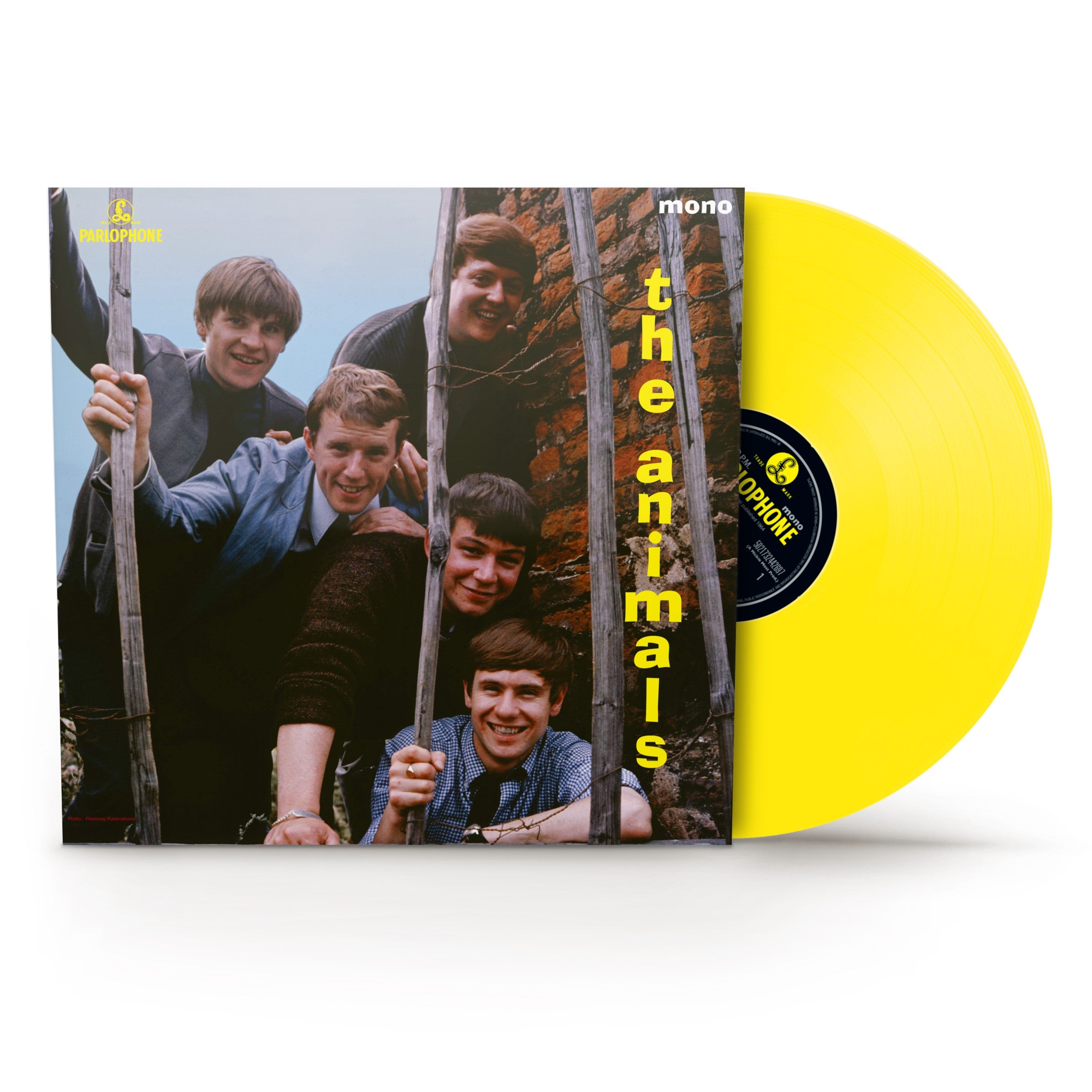 The Animals - The Animals (60Th Anniversary Edition) - 1LP - Yellow Vi ...