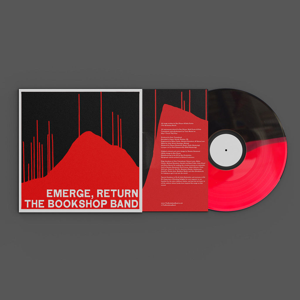 THE BOOKSHOP BAND (WITH PETE TOWNSHEND) - Emerge, Return - LP - Red an ...