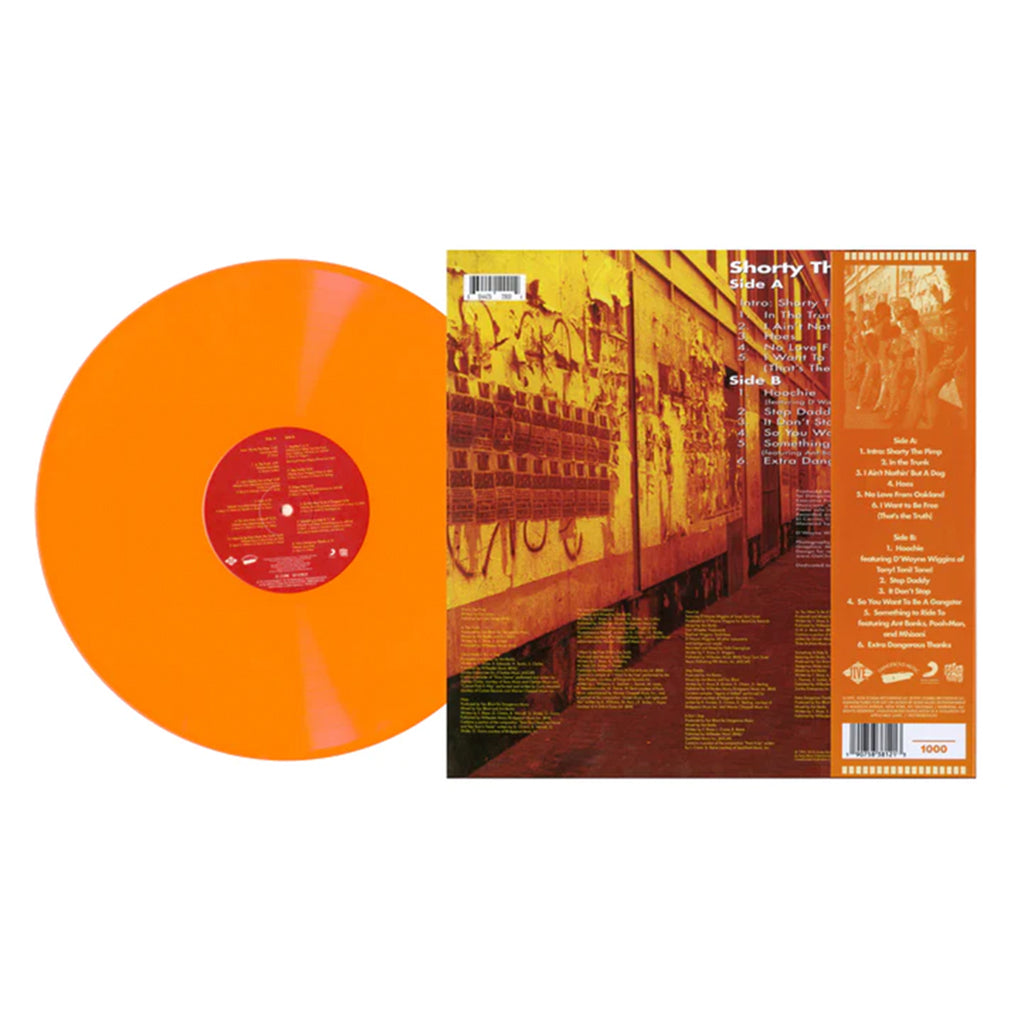 TOO SHORT - Shorty The Pimp (2023 Reissue) - LP - Orange Vinyl