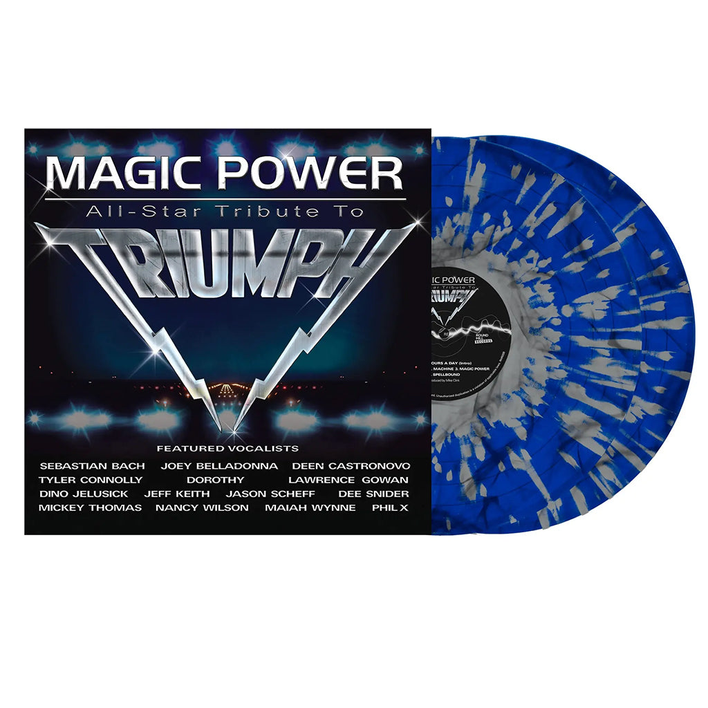 TRIUMPH - Magic Power: All Star Tribute to Triumph - 2LP - Dark Blue a ...