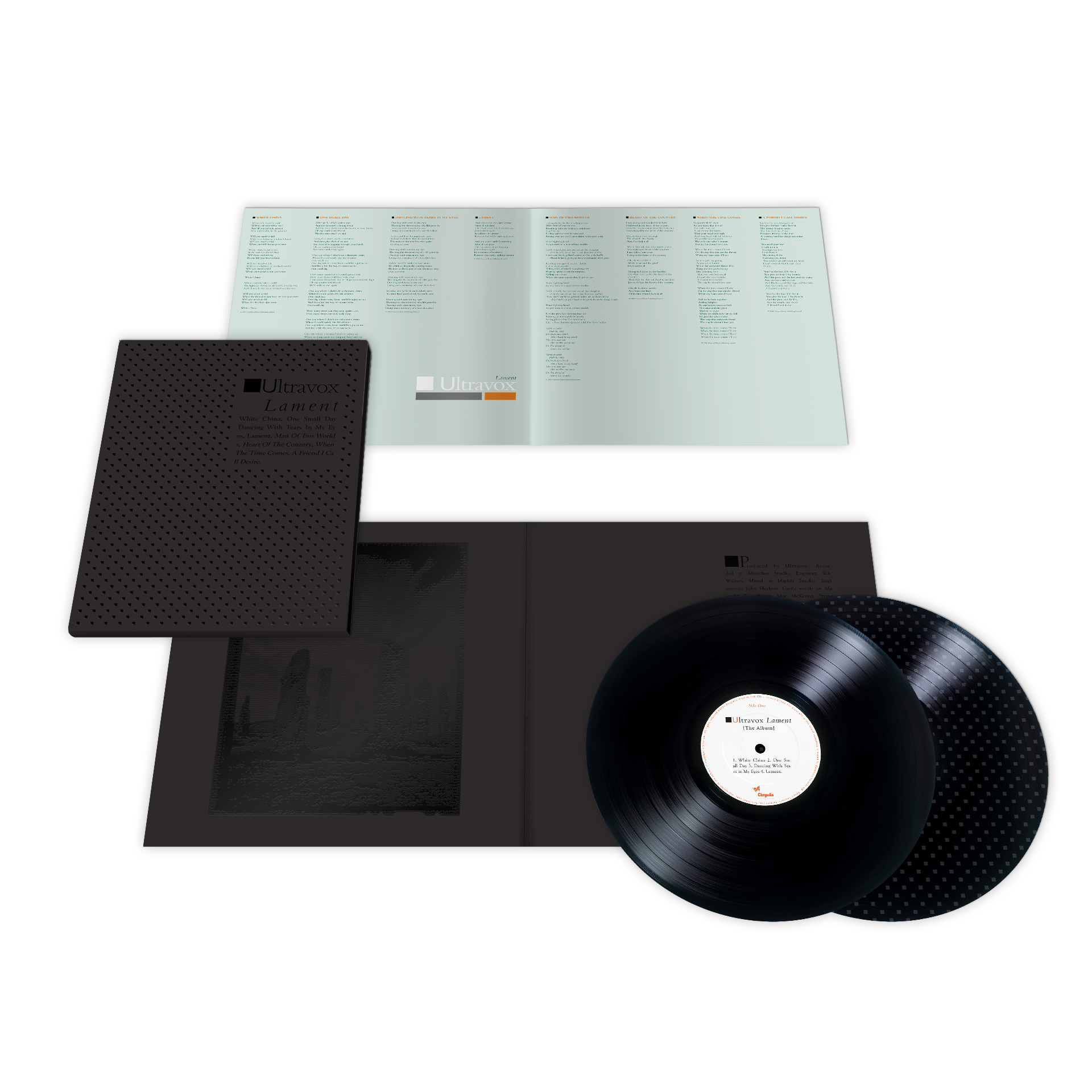 ULTRAVOX - Lament (Deluxe 40th Anniversary Edition) - 2LP (w/ 2 Etched ...