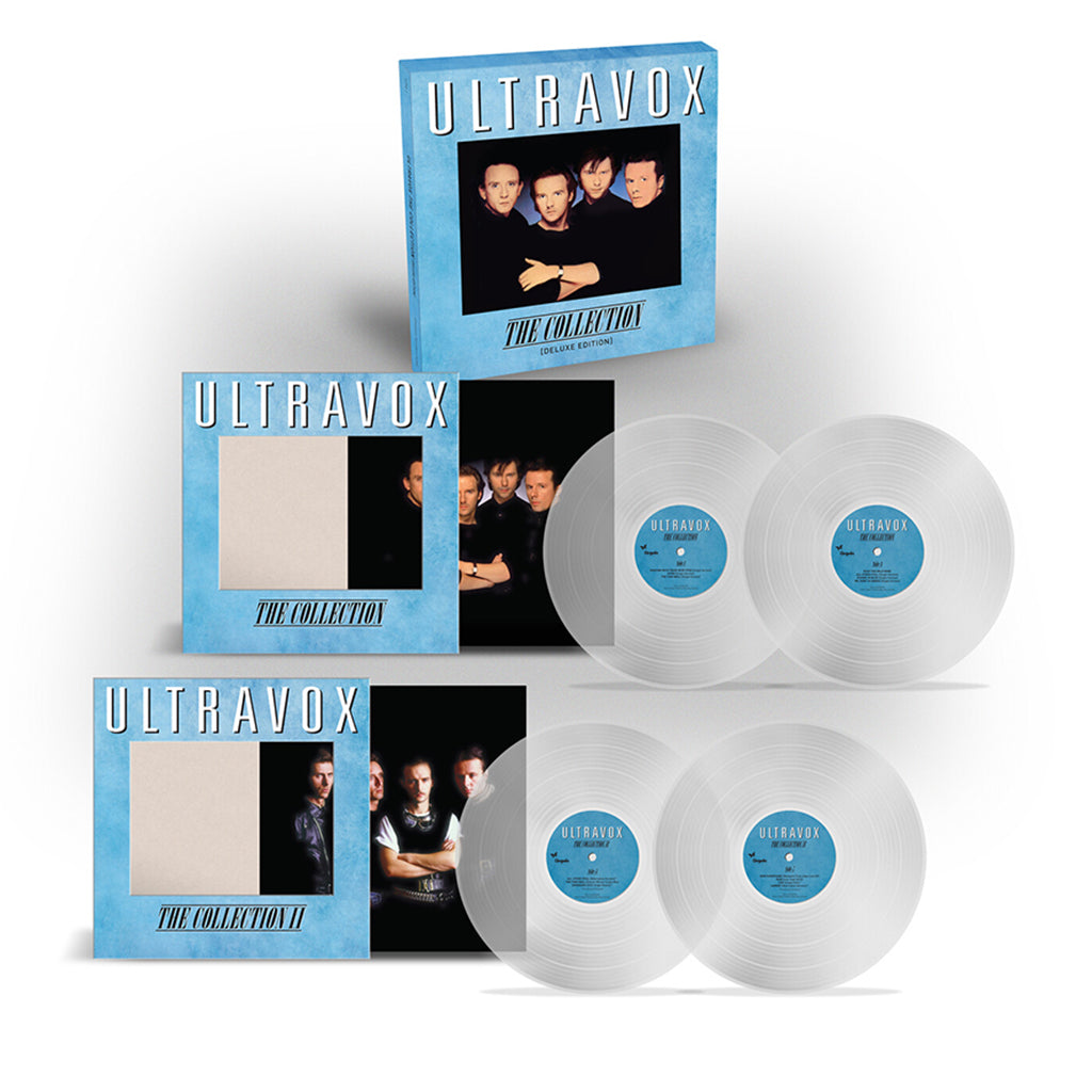 ULTRAVOX - The Collection (Deluxe Edition) - 4LP - Clear Vinyl Box Set ...