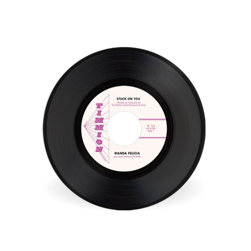 WANDA FELICIA & COLD DIAMOND & MINK - Stuck On You - 7" - Black Vinyl ...