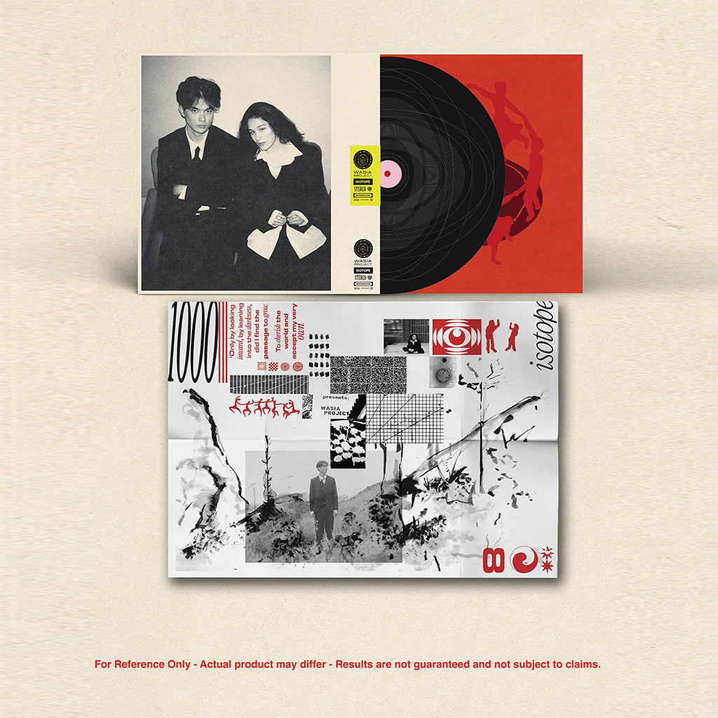 WASIA PROJECT - Isotope - 12'' EP (with Etching and Poster) - Black Vi ...