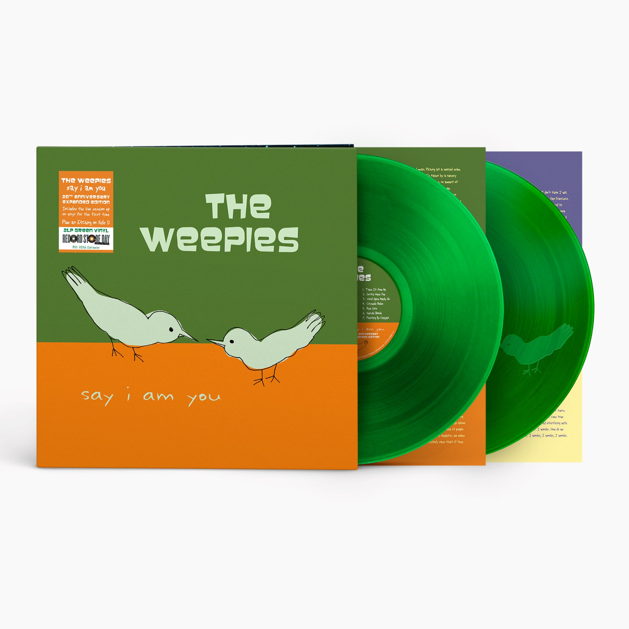 The Weepies - Say I Am You (20th Anniversary Expanded Edition) - 2LP ...