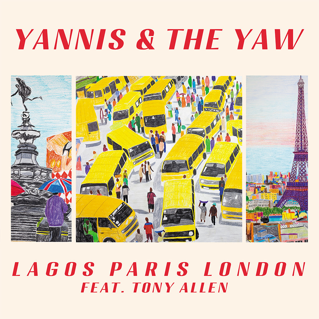 YANNIS & THE YAW FEAT. TONY ALLEN - Lagos Paris London - LP - Black Vi ...