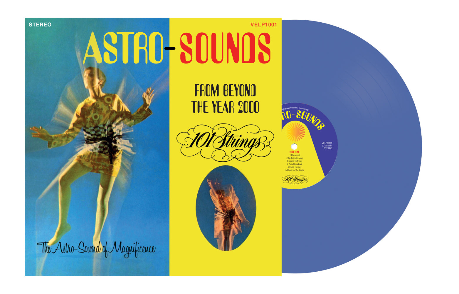 101 STRINGS - Astro-Sounds From Beyond The Year 2000 - 1 LP - Blue Vin ...