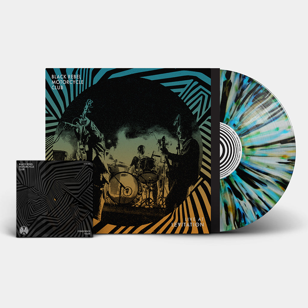 BLACK REBEL MOTORCYLE CLUB - Live At Levitaton - LP - Milky Clear w/ H ...