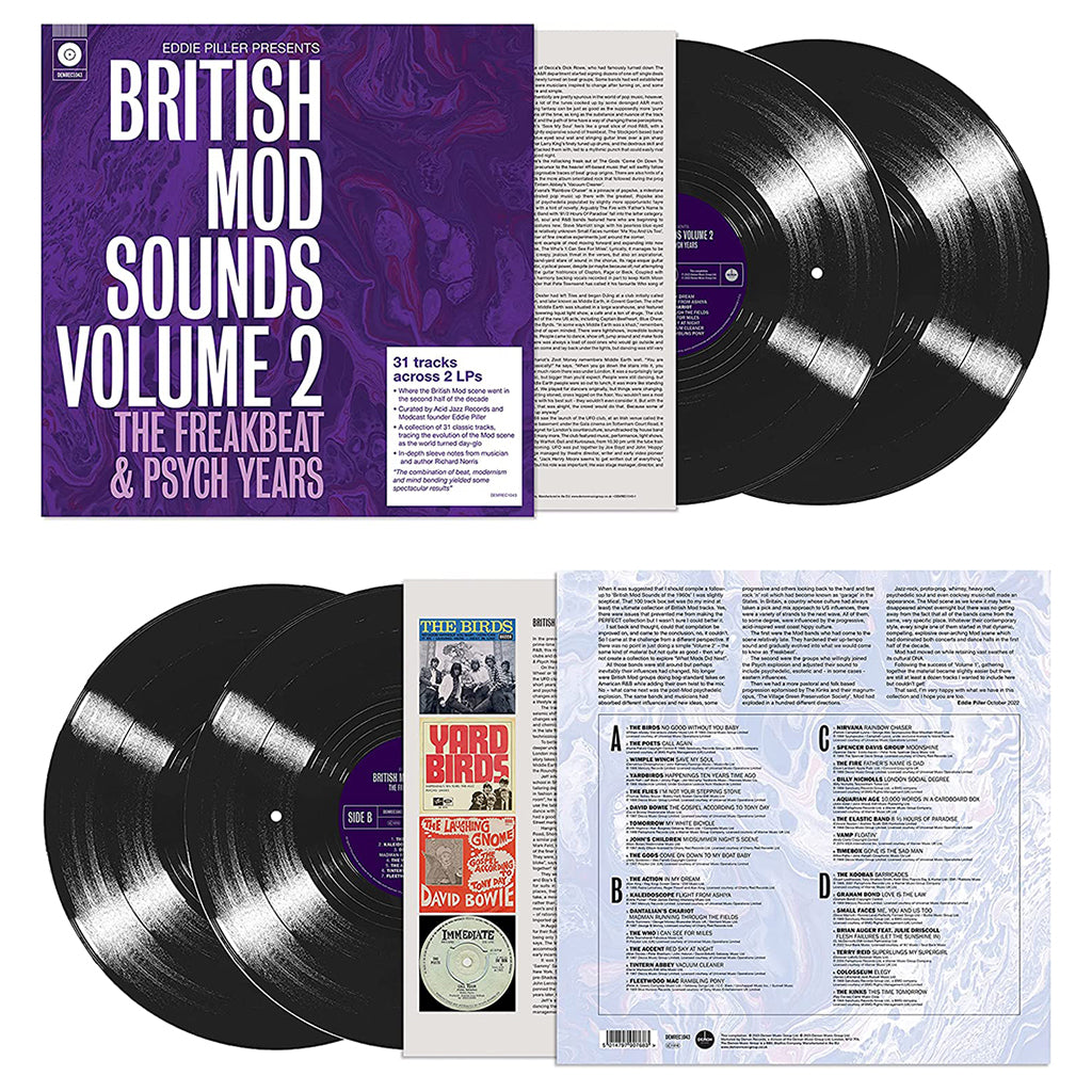 VARIOUS / EDDIE PILLER PRESENTS - British Mod Sounds of The 1960s Volu