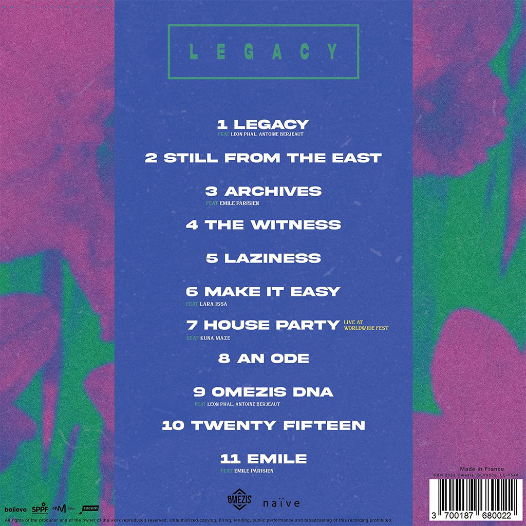 EMILE LONDONIEN - Legacy - LP - Vinyl [MAR 24]