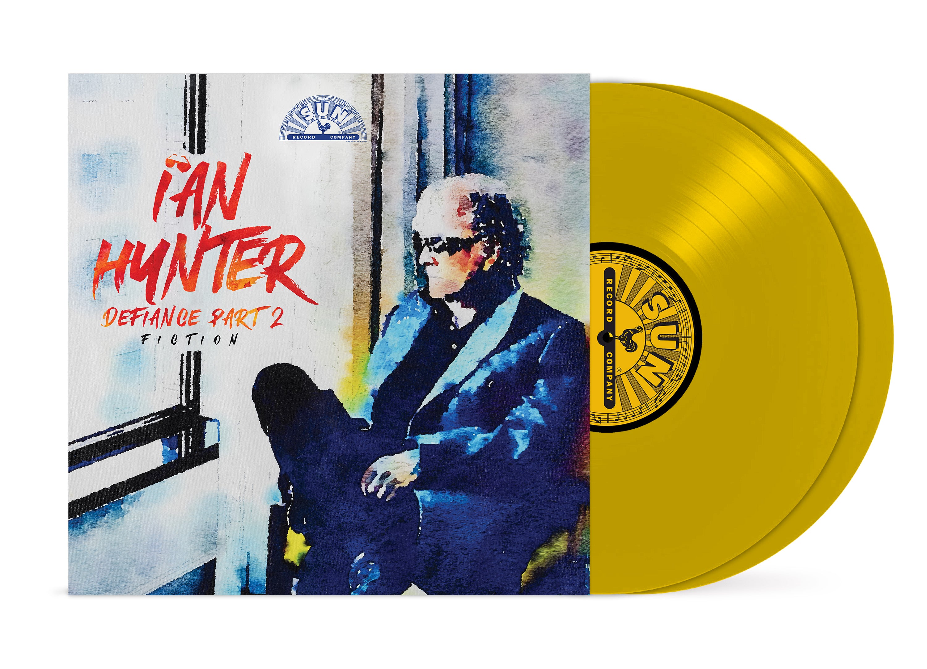 IAN HUNTER - Ian Hunter Defiance Part 2: Fiction - 2 LP - Gold Colour ...