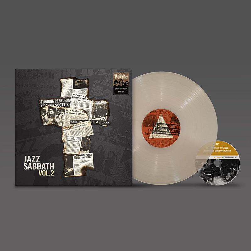 JAZZ SABBATH - Vol. 2 - LP (Mono) - Translucent Natural Vinyl + Bonus