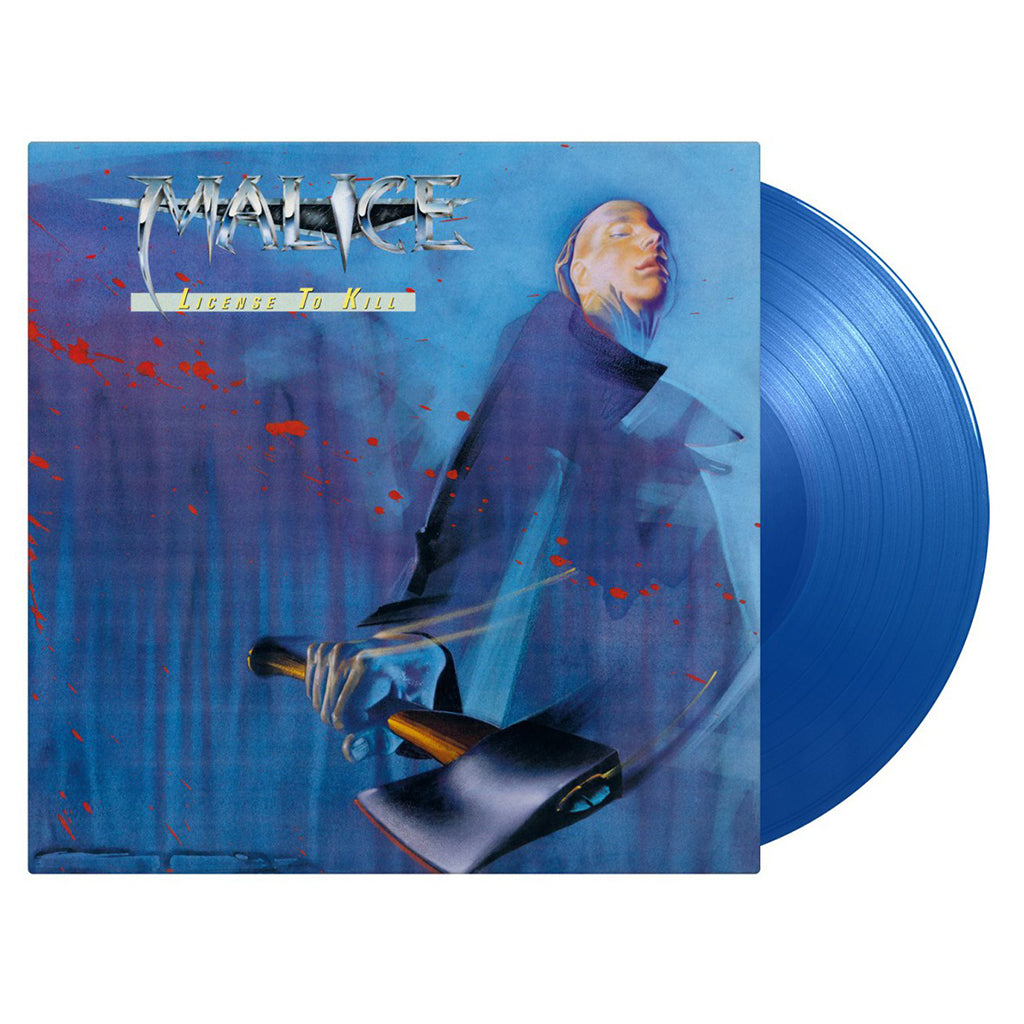 MALICE - License To Kill (2023 Reissue) - LP - 180g Translucent Blue V