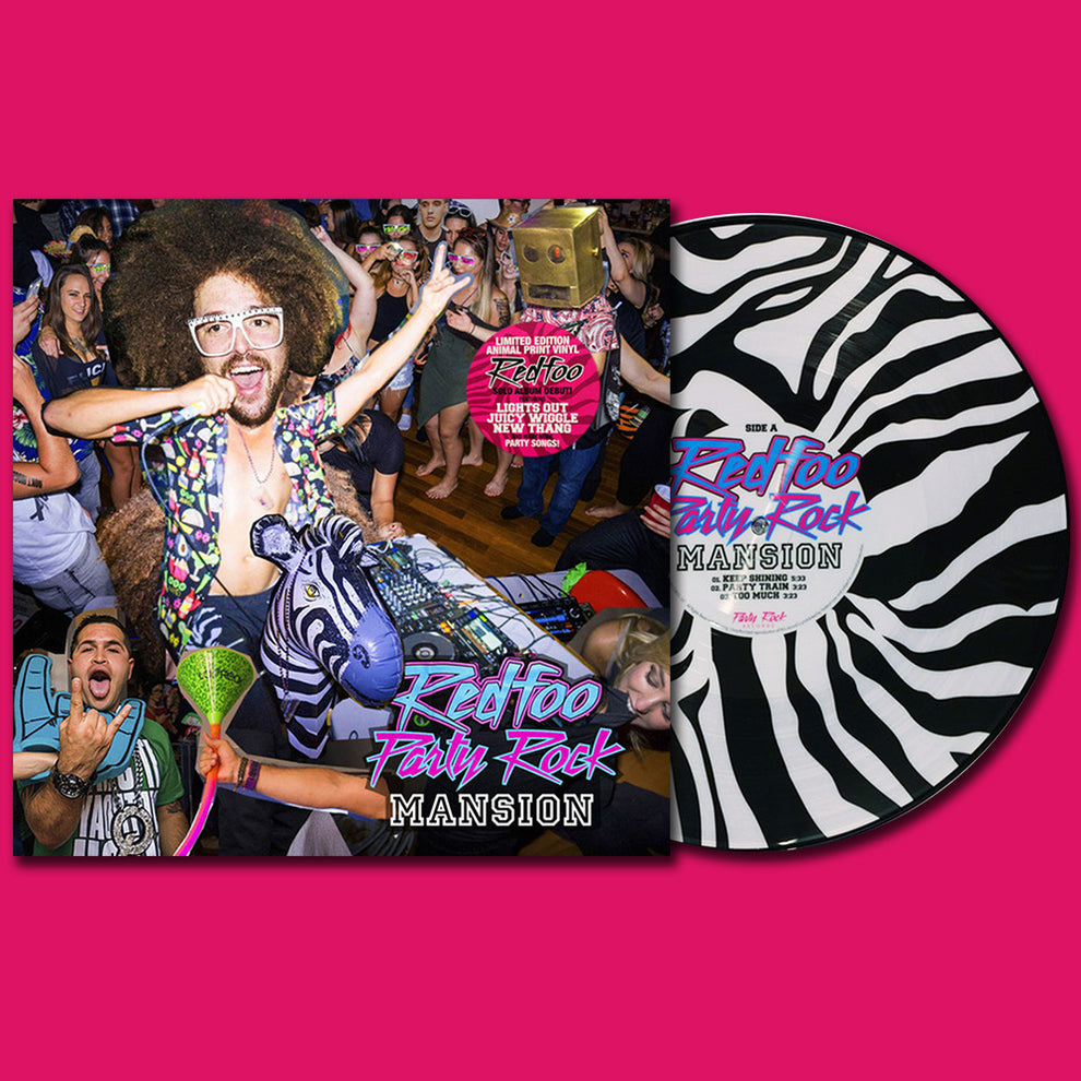 REDFOO - Party Rock Mansion - 2LP - Animal Print Vinyl – Spindizzy