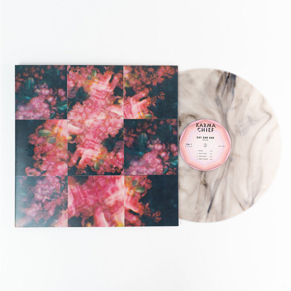 SAY SHE SHE - Prism (Repress) - LP - Natural w/ Black Marble Effect Vi