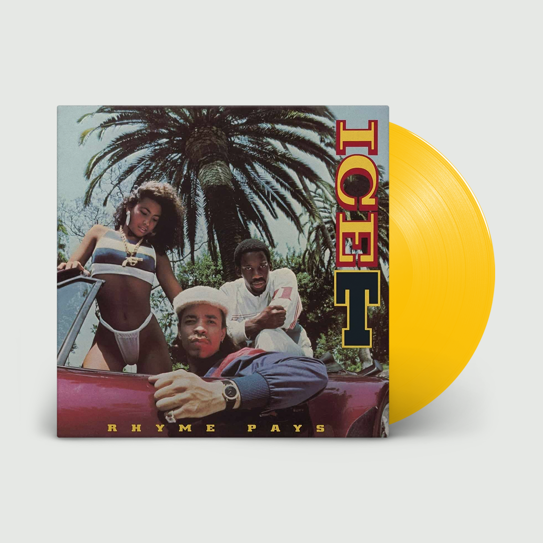 ICE T - Rhyme Pays - LP - Limited Yellow Vinyl [NAD-OCT10] – Spindizzy