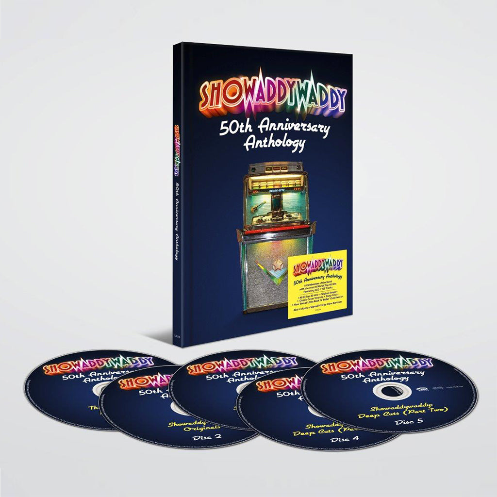 SHOWADDYWADDY - 50th Anniversary Anthology (SIGNED Edition) - 5CD - Me ...