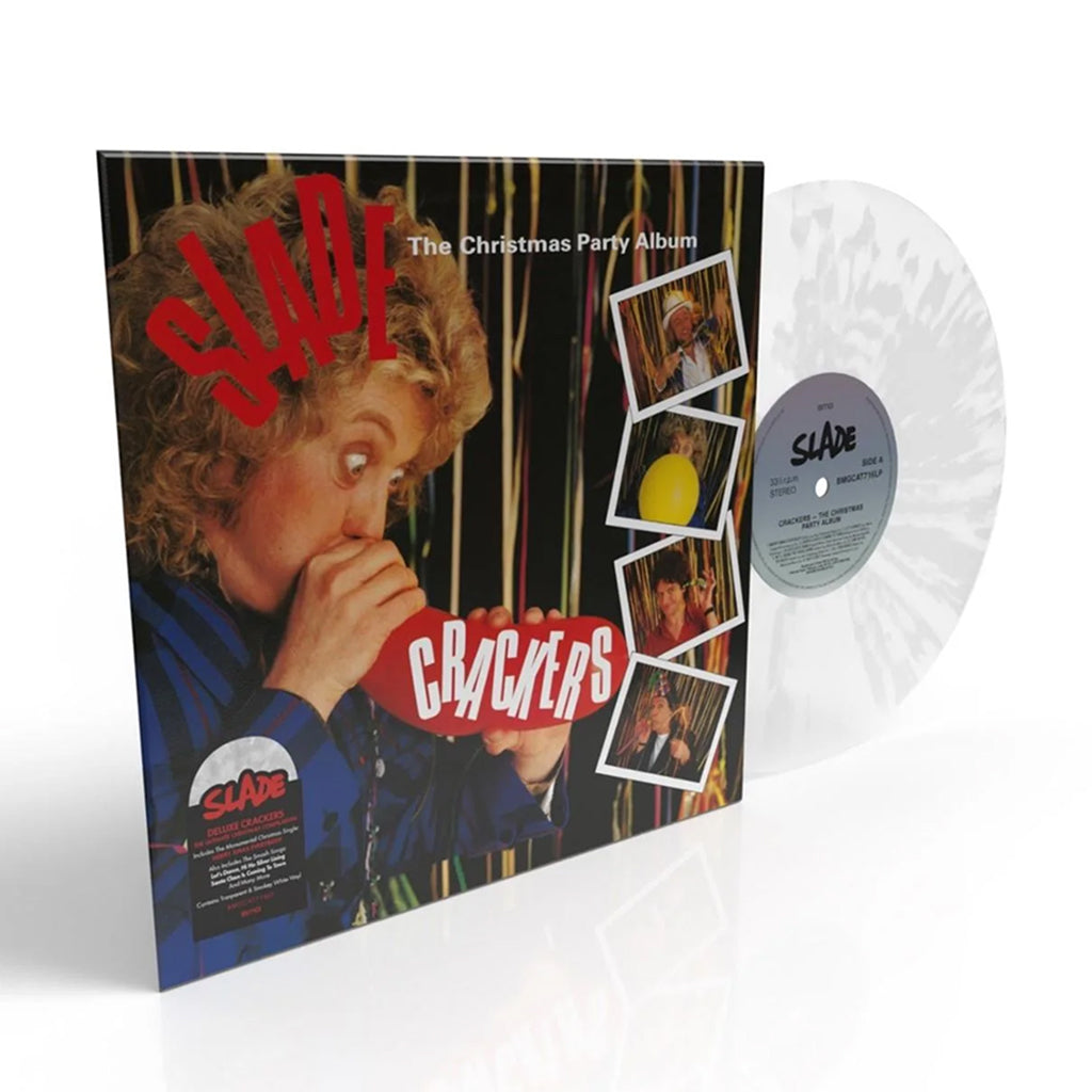 SLADE - Crackers - The Christmas Party Album - LP - Snowflake Splatter