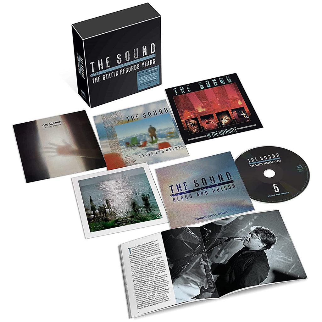 THE SOUND - The Statik Records Years (w/ 24 page Booklet) - 5CD - Delu ...