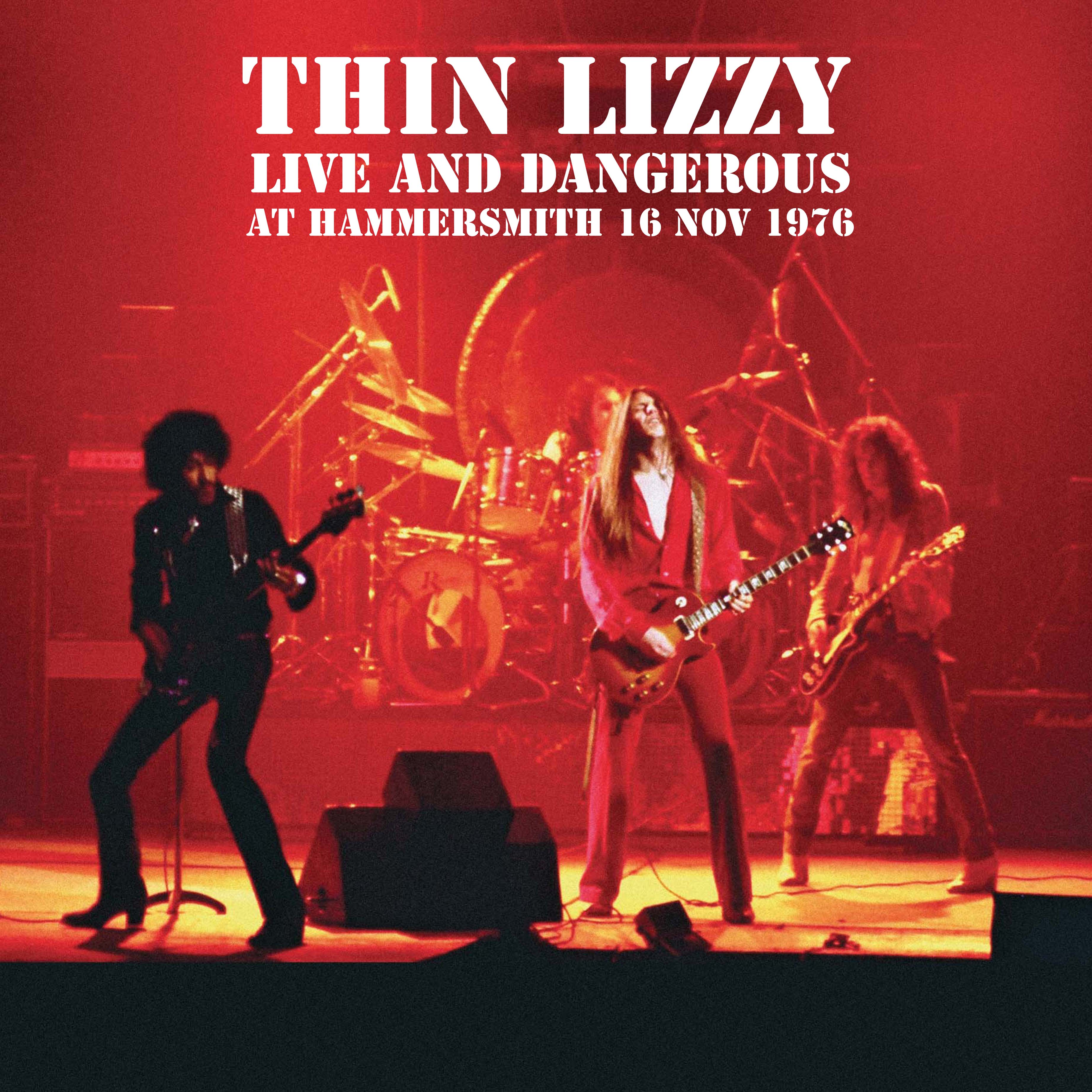 THIN LIZZY - Live at Hammersmith 16/11/1976 - 2 LP - 180g Black Vinyl ...