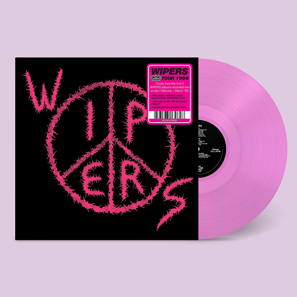 WIPERS - Wipers (aka Wipers Tour 84) [Repress] - LP - Florescent Pink ...