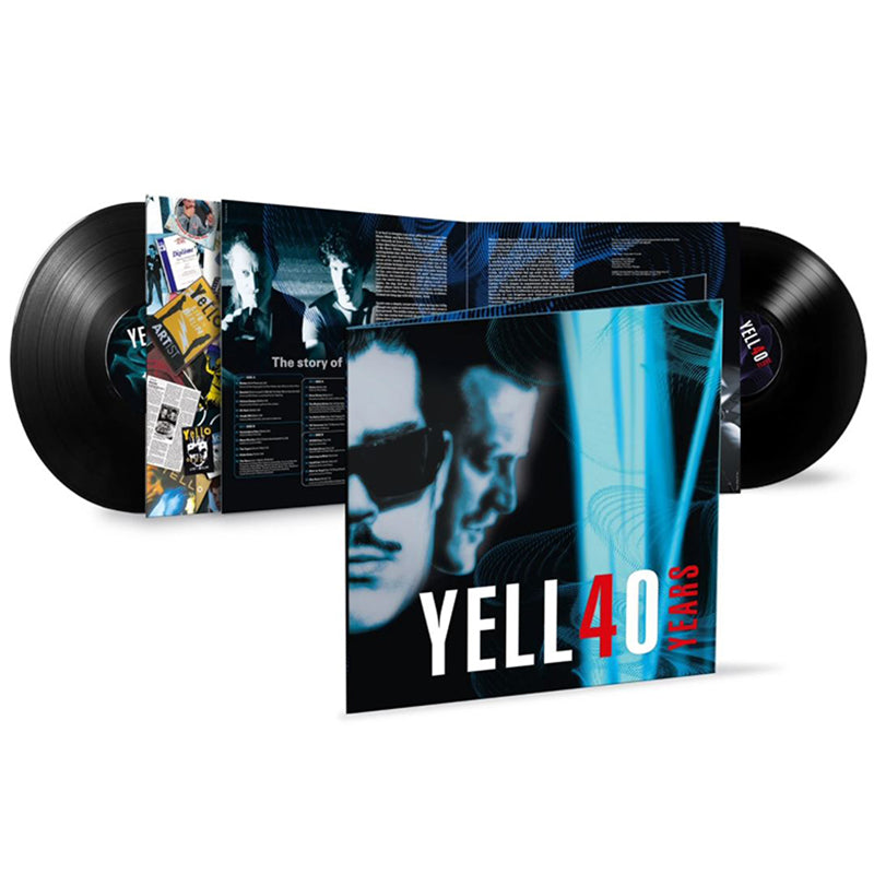 YELLO - Yell40 Years (Repress) - 2LP - 180g Black Vinyl [AUG 8] – Spindizzy